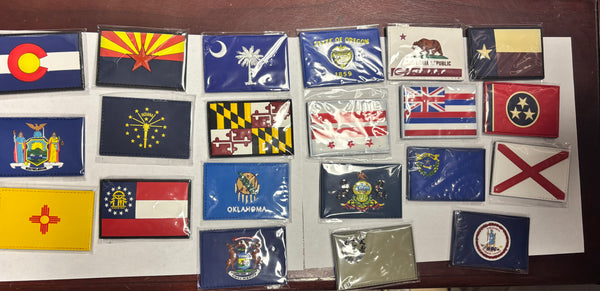 State Flag Patches - Full Color – American Sheepdog