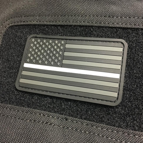 Thin White Line US Ghost Flag – American Sheepdog